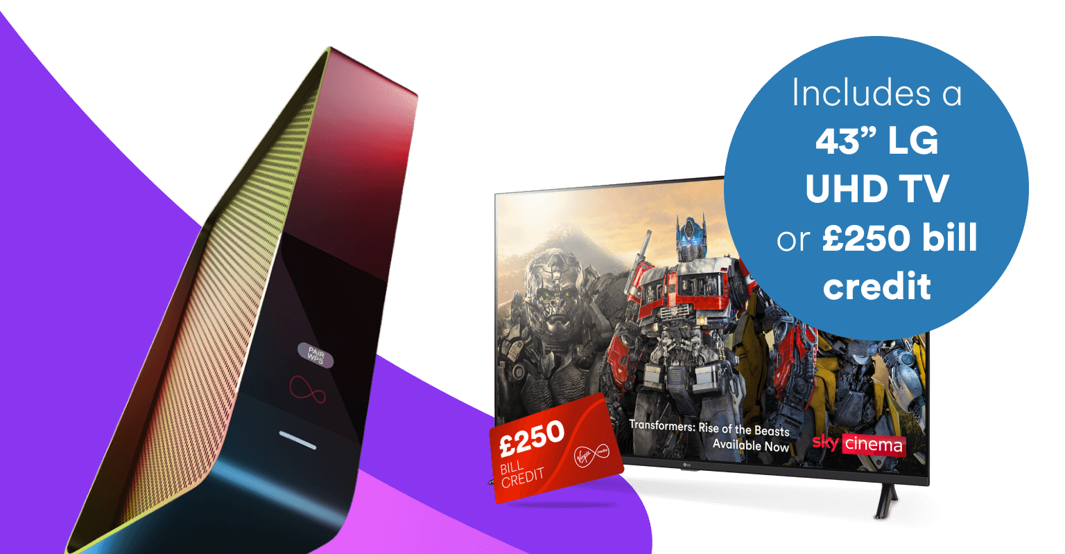 Our Best Broadband Deals | £0 Setup | February 2024 - Virgin Media